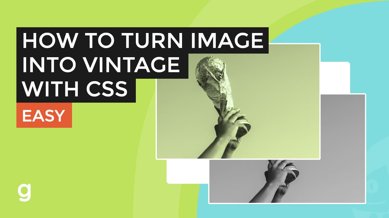 How To Turn Image Into Vintage With CSS 22bulbjungle